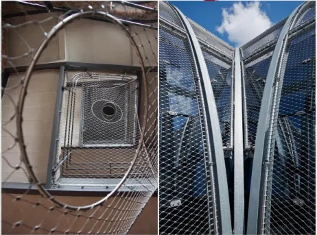 Railing Architectural Wire Rope Mesh 304 Stainless Steel Cable Mesh