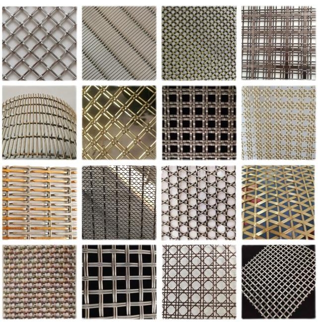 Building Metal Decorative Mesh Stainless Steel Mesh Cladding For ...