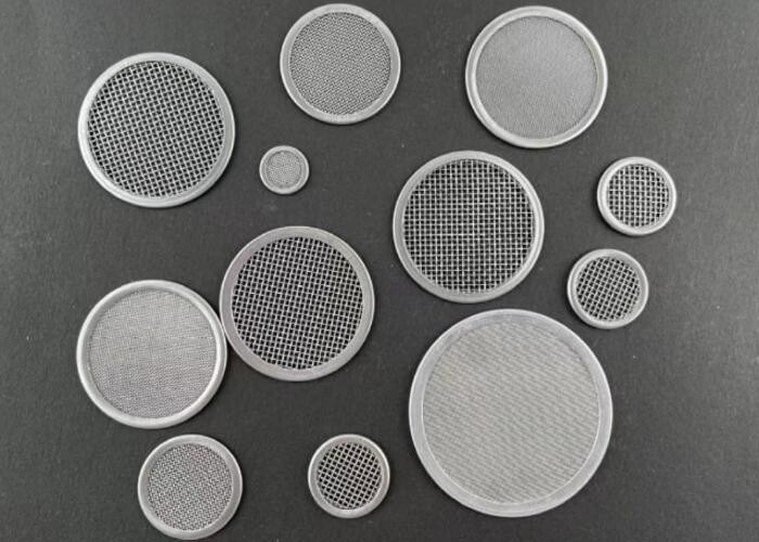 Perforated Metal Sheet And Stainless Steel Wire Cloth Screen Filter Disc