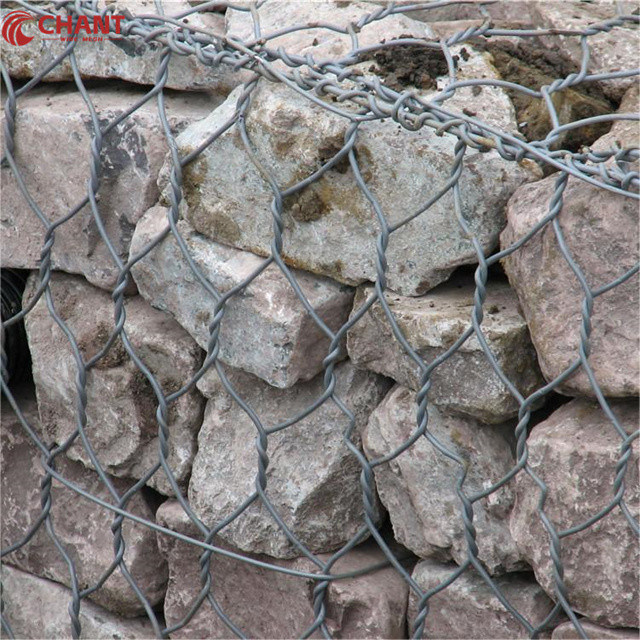 Heavy Zinc +Pvc Coated Galvanized Wire Mesh Stone Wall Gabion Basket 3* ...