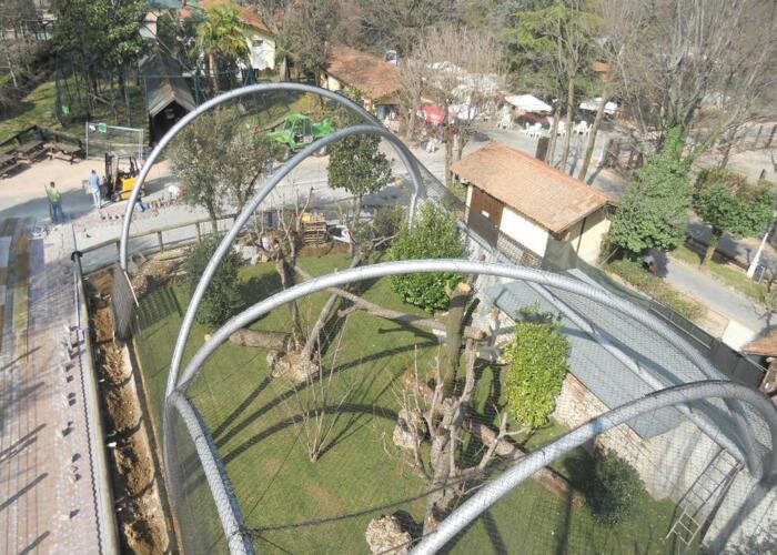 SUS316 Inox Zoo Wire Mesh Transparent Zoo Aviary Mesh Weather Resistant