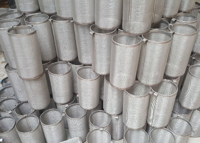 Customized 316 304 Stainless Steel Filter Mesh Screen Filter Tube ...