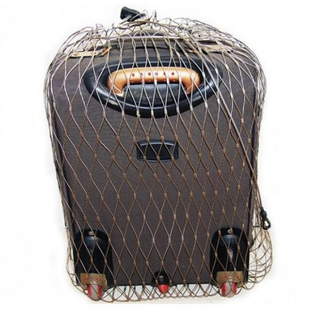 Anti Theft Ss Wire Rope Mesh Bag Hand Woven Stainless Steel Bags
