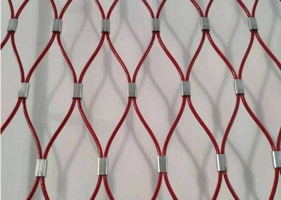Railing Architectural Wire Rope Mesh 304 Stainless Steel Cable Mesh